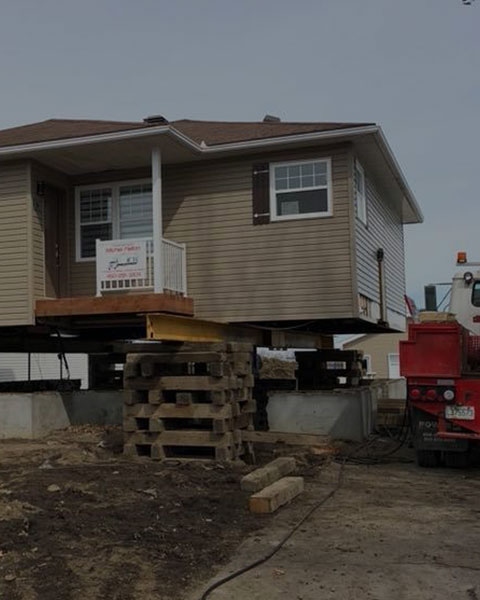 Levage de maison - Michel Fallon inc.